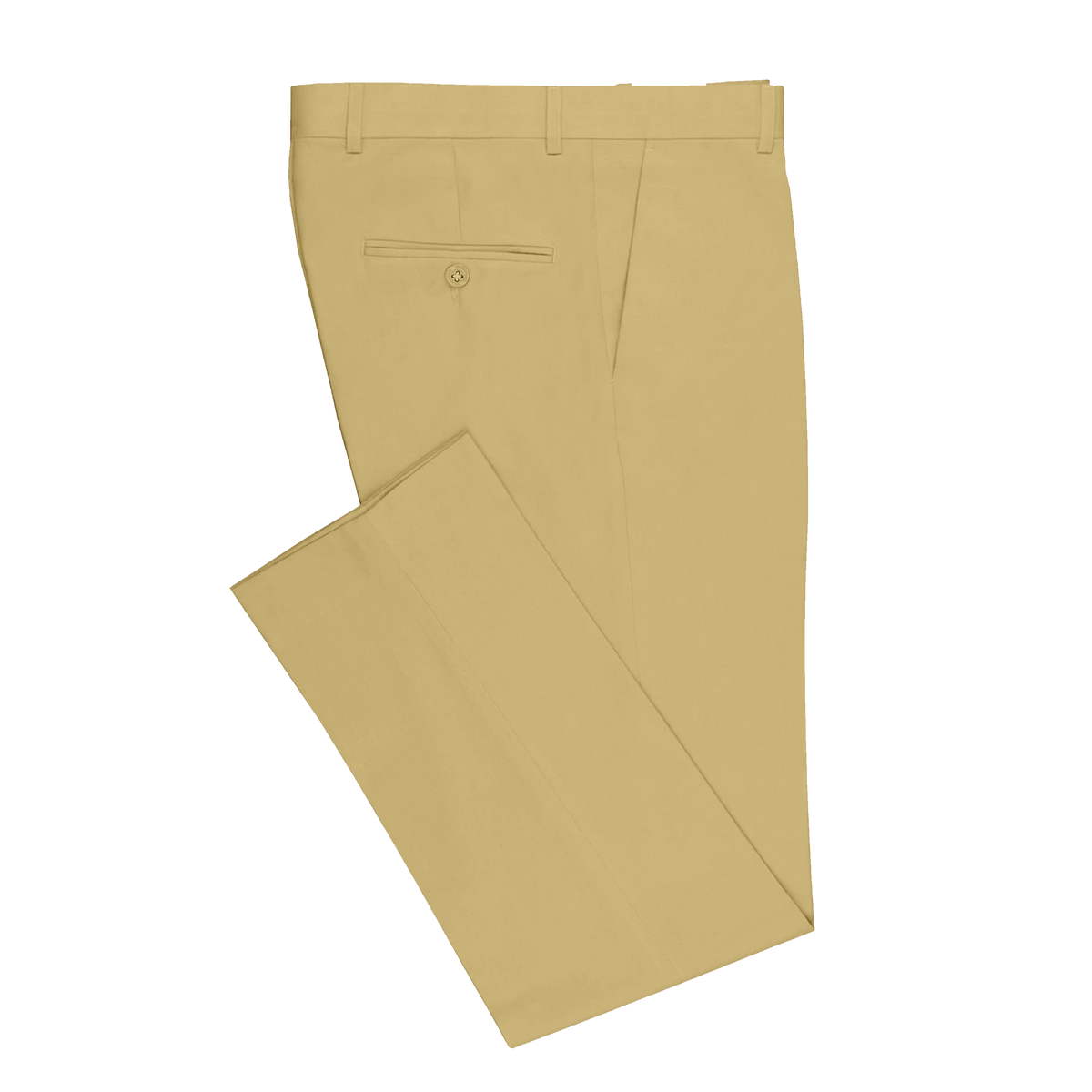 Order Beige Fixed Belt Pants Online – Youniform