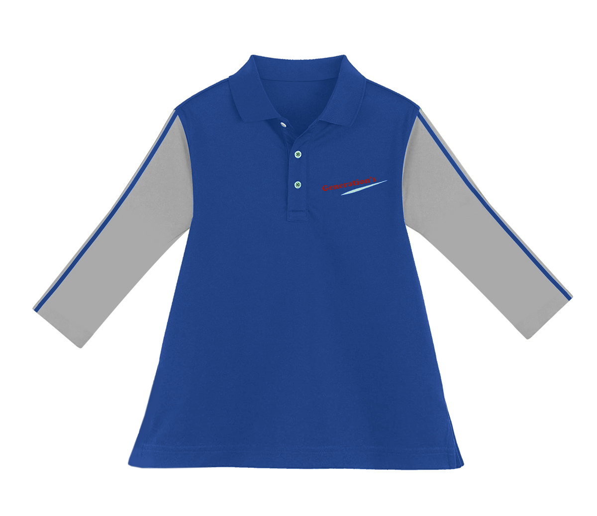 Order Generation's Girls Full Sleeves Sports Polo Online – Youniform